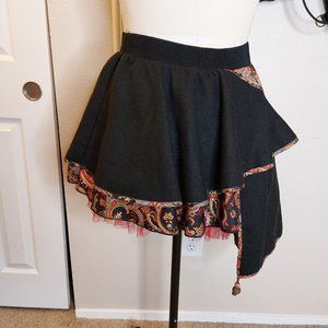 Unknown | Skirts | Layered Asymmetrical Skirt | Poshmark